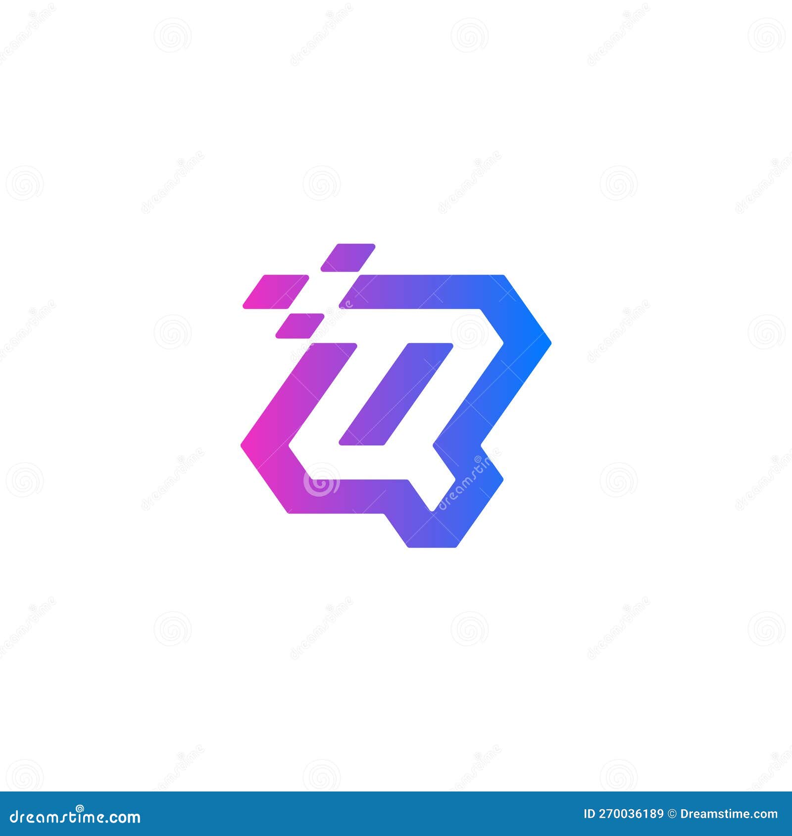 Letter Q Digital Logo, Letter Q Logo, Initial Q Logo, Q Logo, Letter Q ...