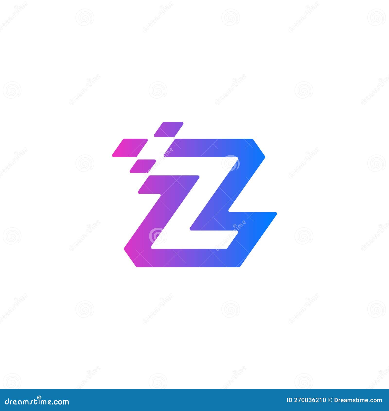 Letter Z Digital Logo, Letter Z Logo, Initial Z Logo, Z Logo, Letter Z ...