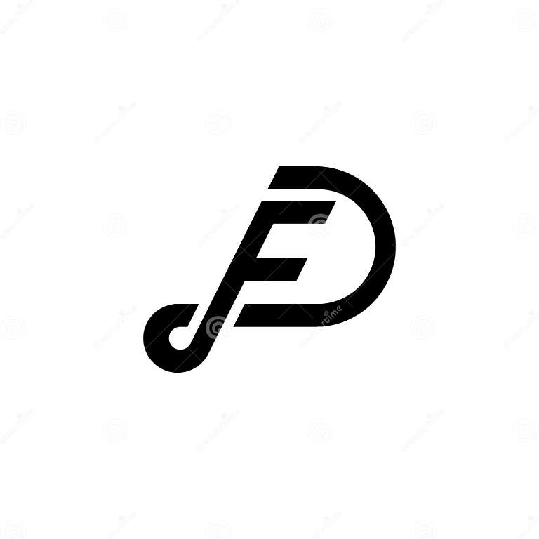FD Logo, FD Monogram, Initial FD Logo, Letter FD Logo, Letter FD Icon ...