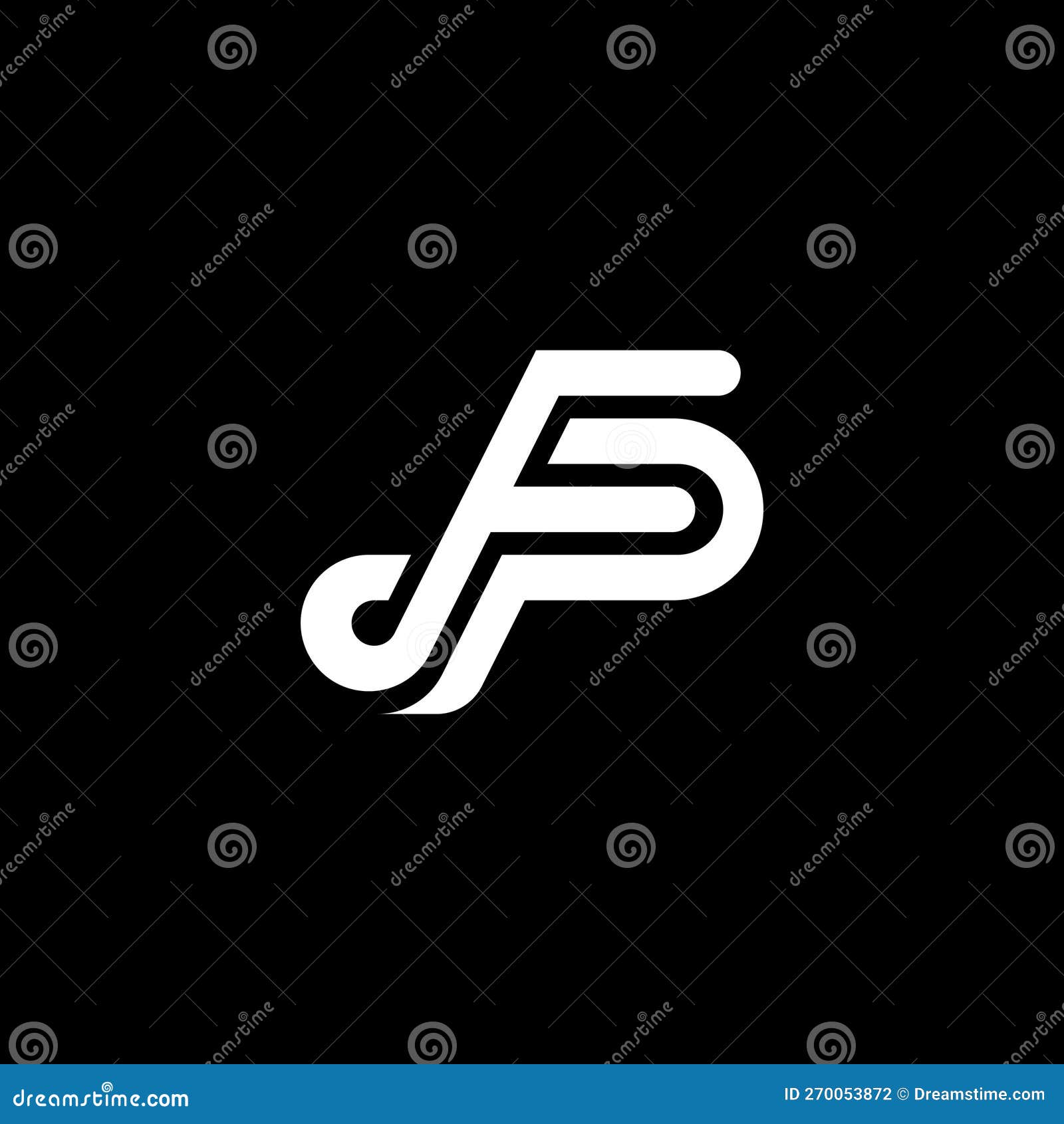 FP Logo, FP Monogram, Initial FP Logo, Letter FP Logo, Letter FP Icon ...