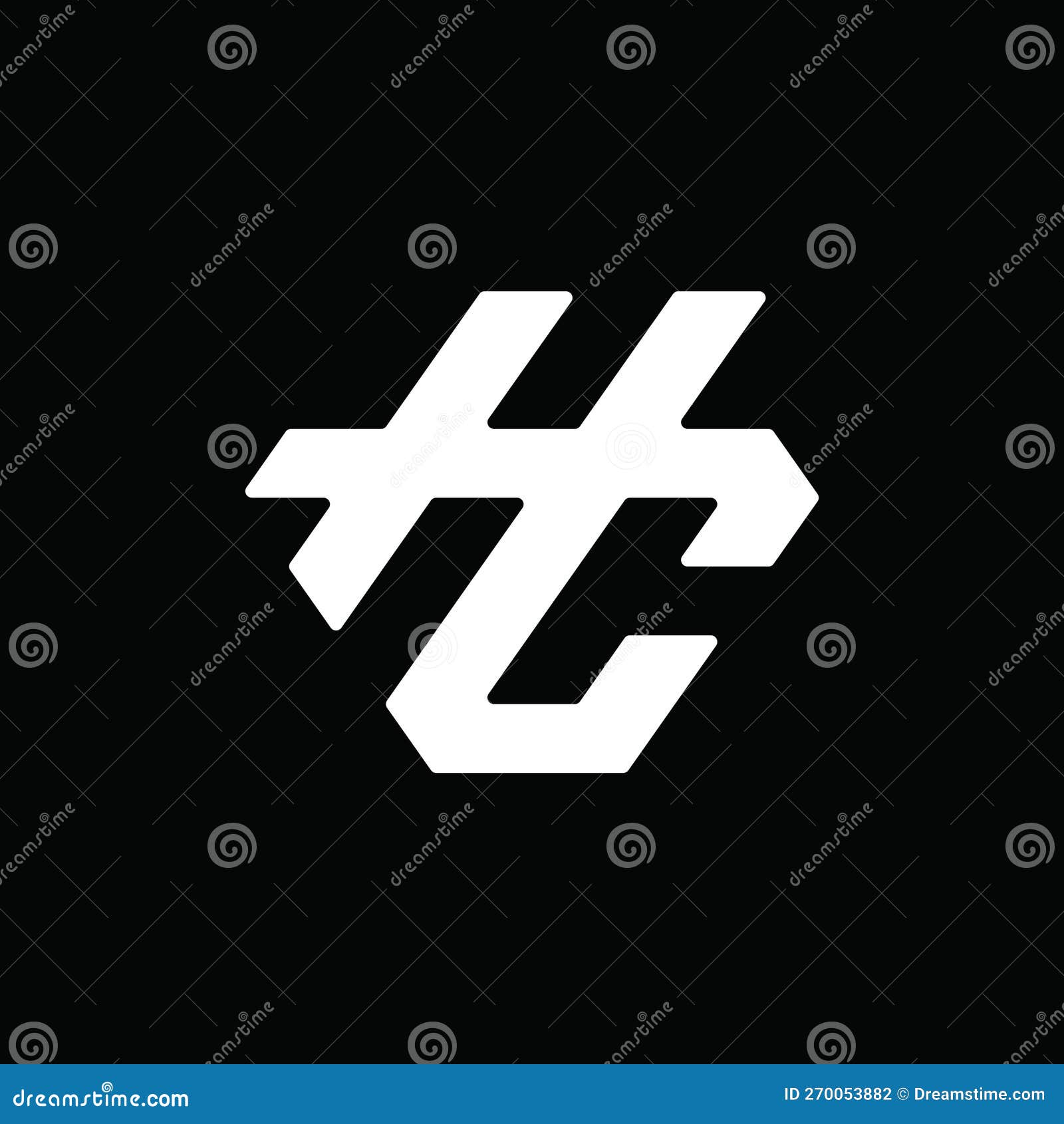 HC Logo, HC Monogram, Initial HC Logo, Letter HC Logo, Letter HC Icon ...