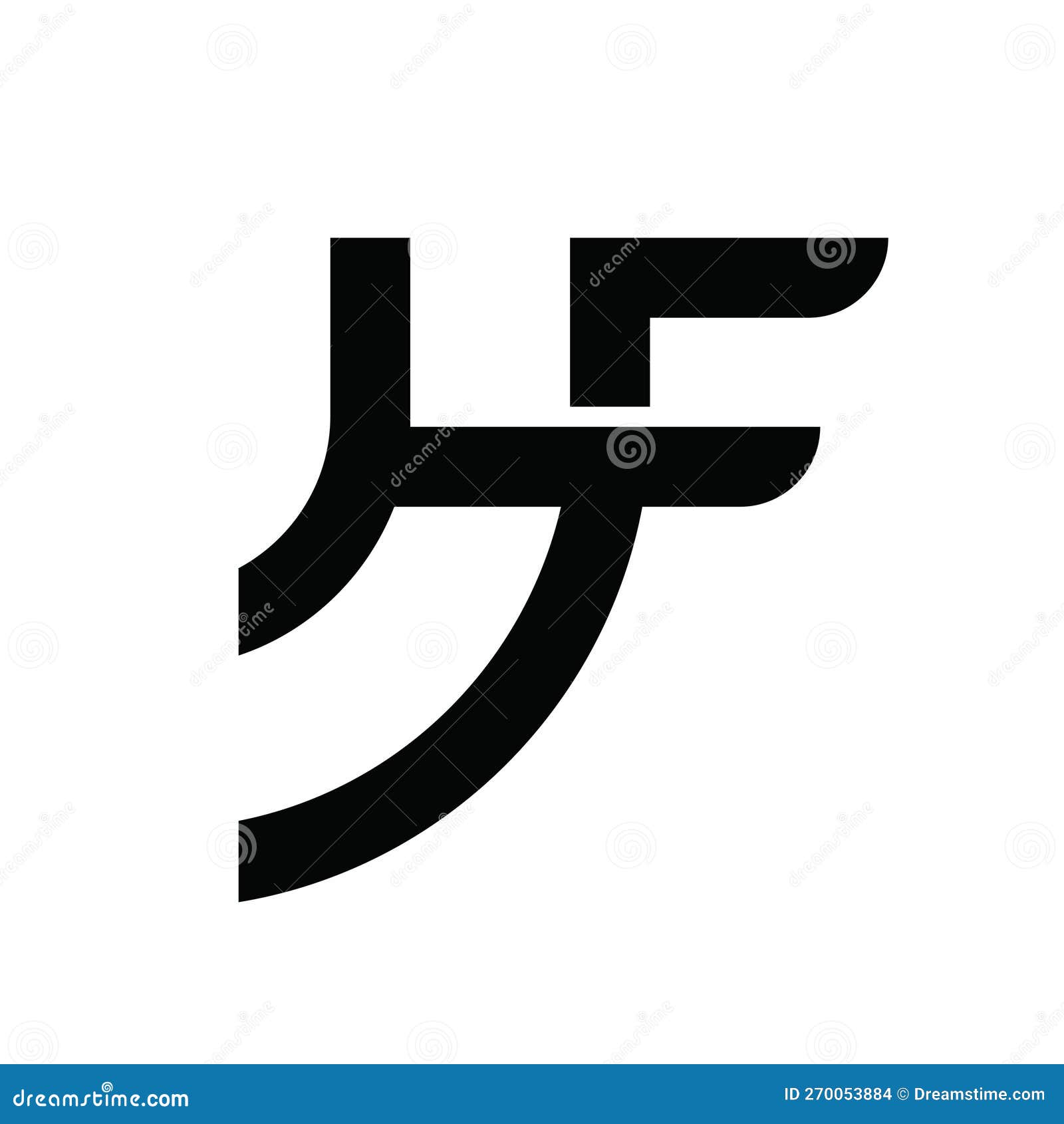 HF Logo, HF Monogram, Initial HF Logo, Letter HF Logo, Letter HF Icon ...