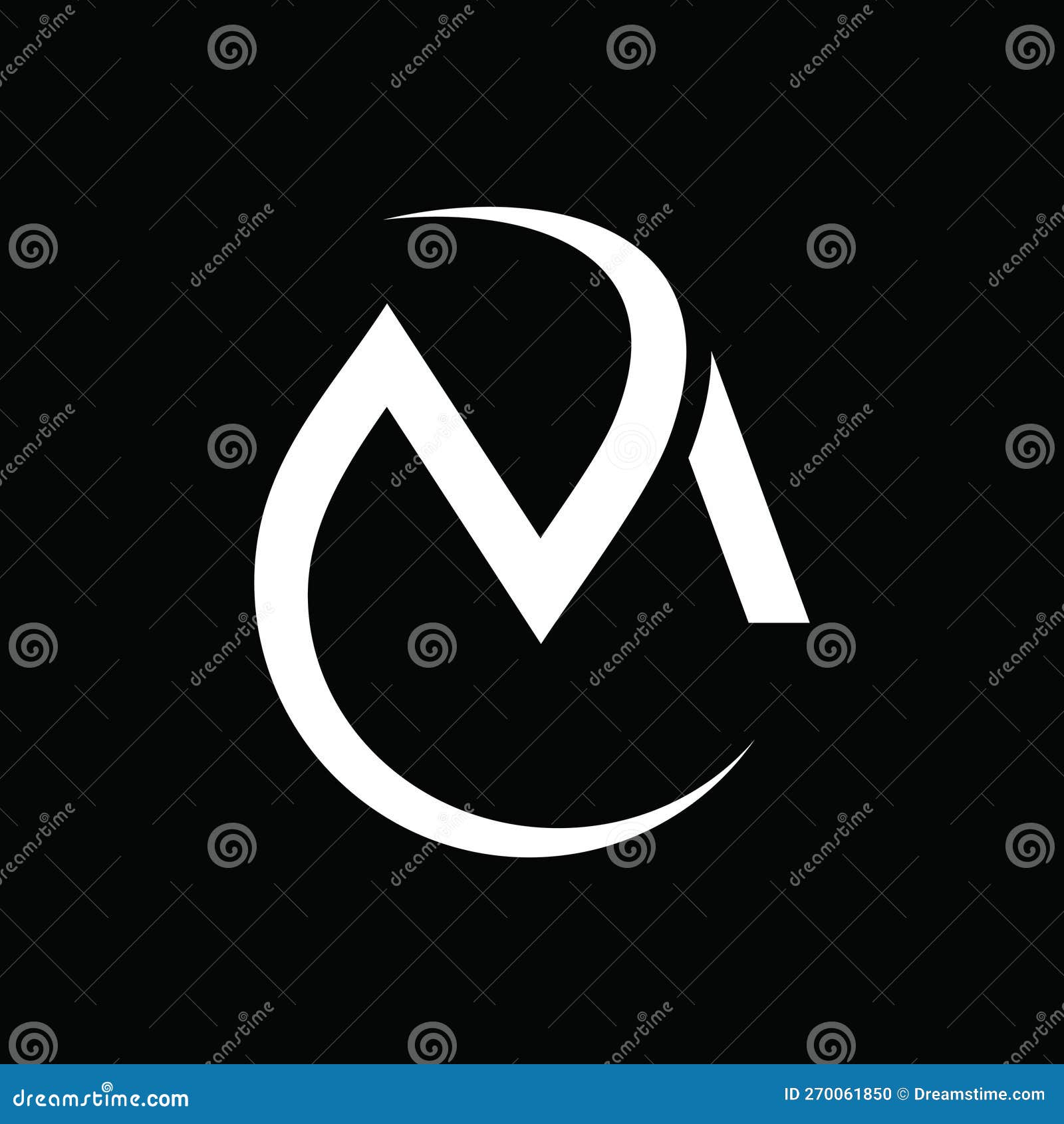 Abstract M Logo, M Monogram, Initial M Logo, M Logo, Letter M Icon ...