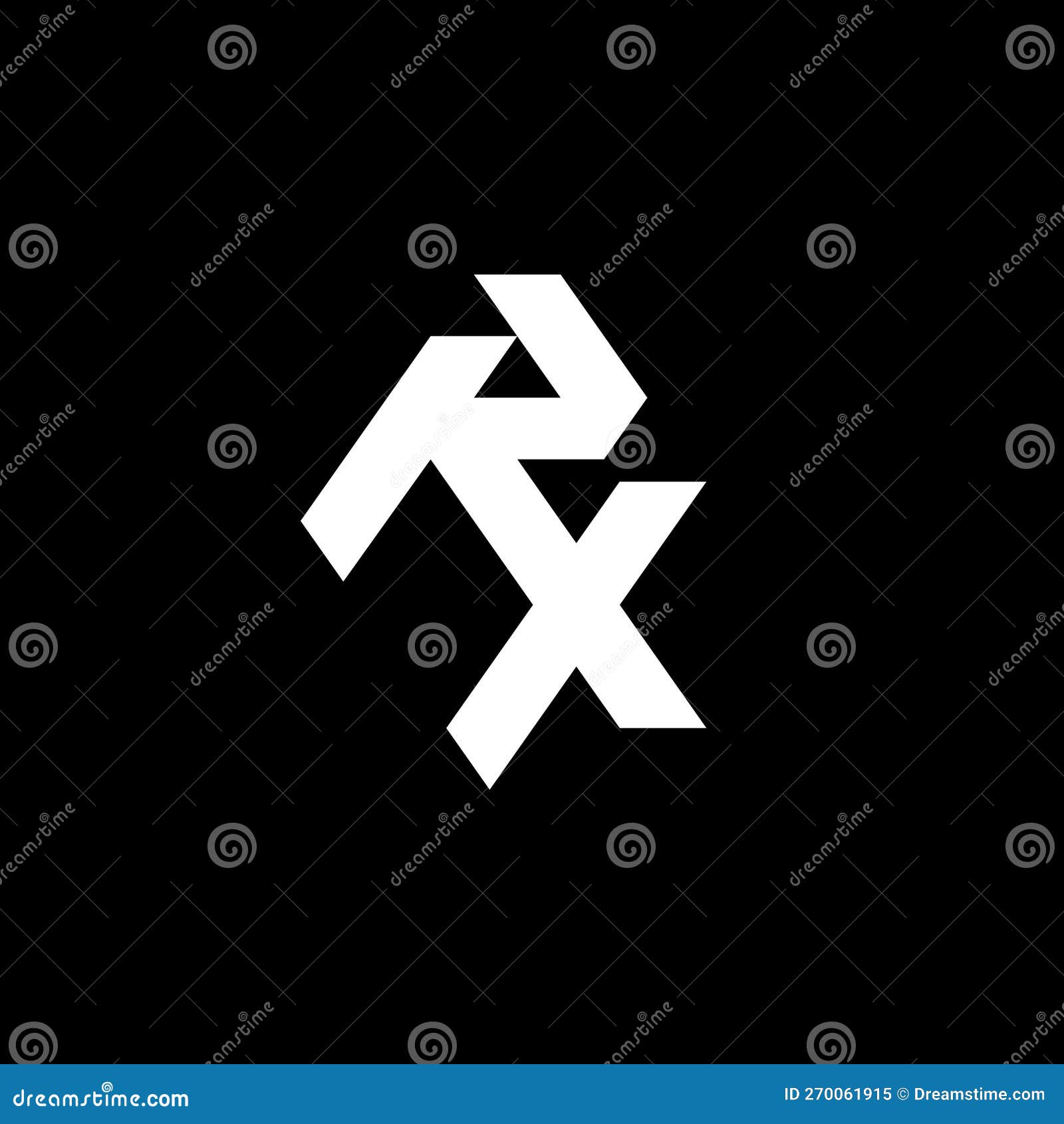 RX Logo, RX Monogram, Initial RX Logo, Letter RX Logo, Letter RX Icon ...