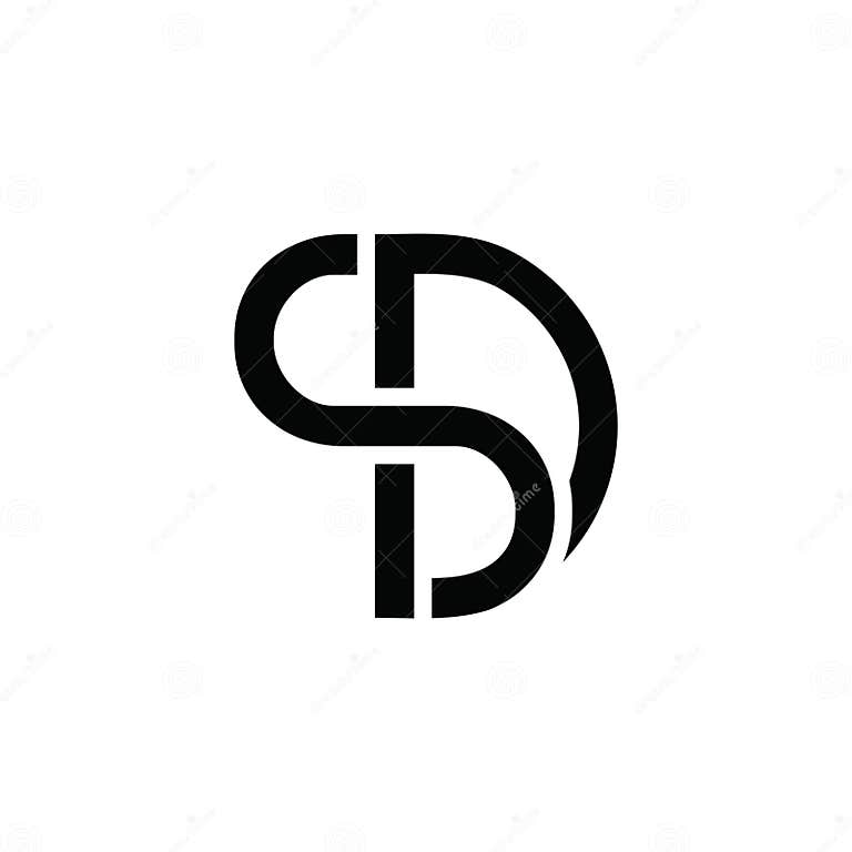 SD Logo, SD Monogram, Initial SD Logo, Letter SD Logo, Letter SD Icon ...
