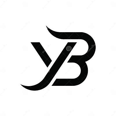 Letter YB Logo, YB Monogram, Initial YB Logo, YB Logo, Letter YB Icon ...
