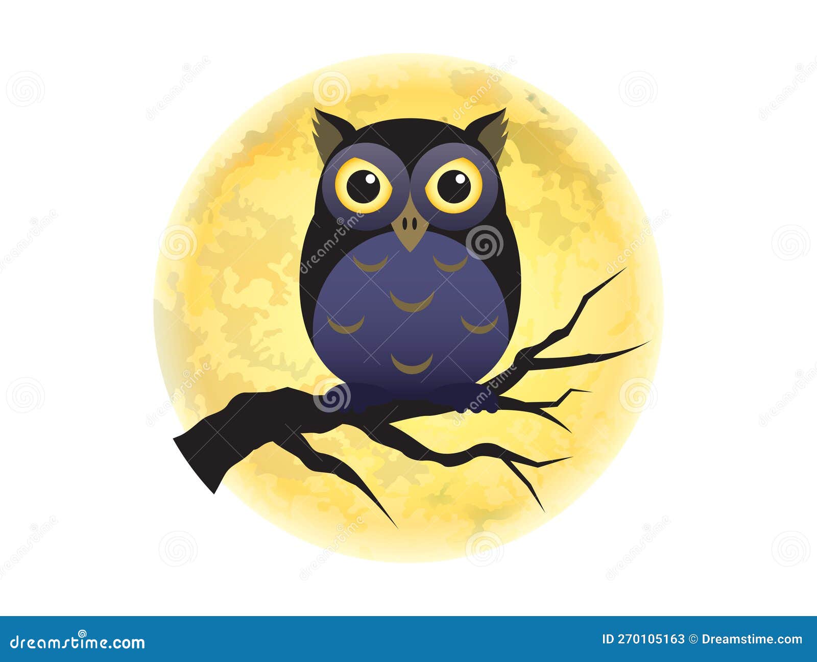 Wise Owl Bird Perch Logo, Icon, Symbol Design Illustration Stock Vector ...