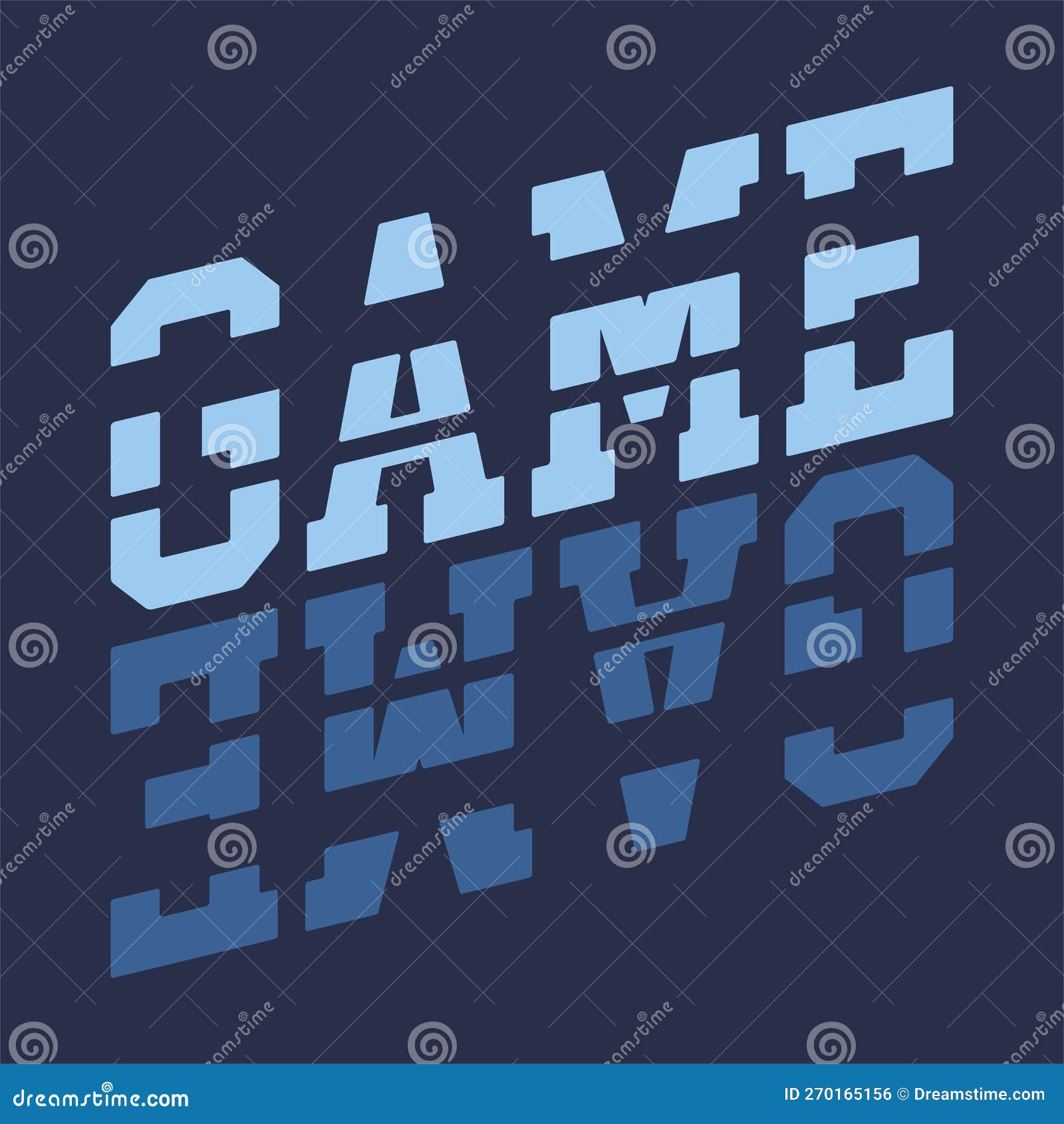 GAME,Typography Lettering Abstract, Sport Tshirts Stock Vector ...