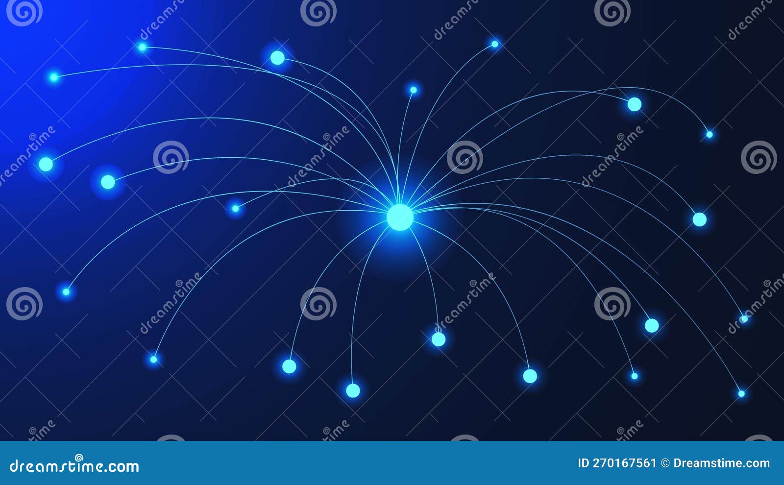 Global Network Communication Concept. Stock Vector - Illustration of ...