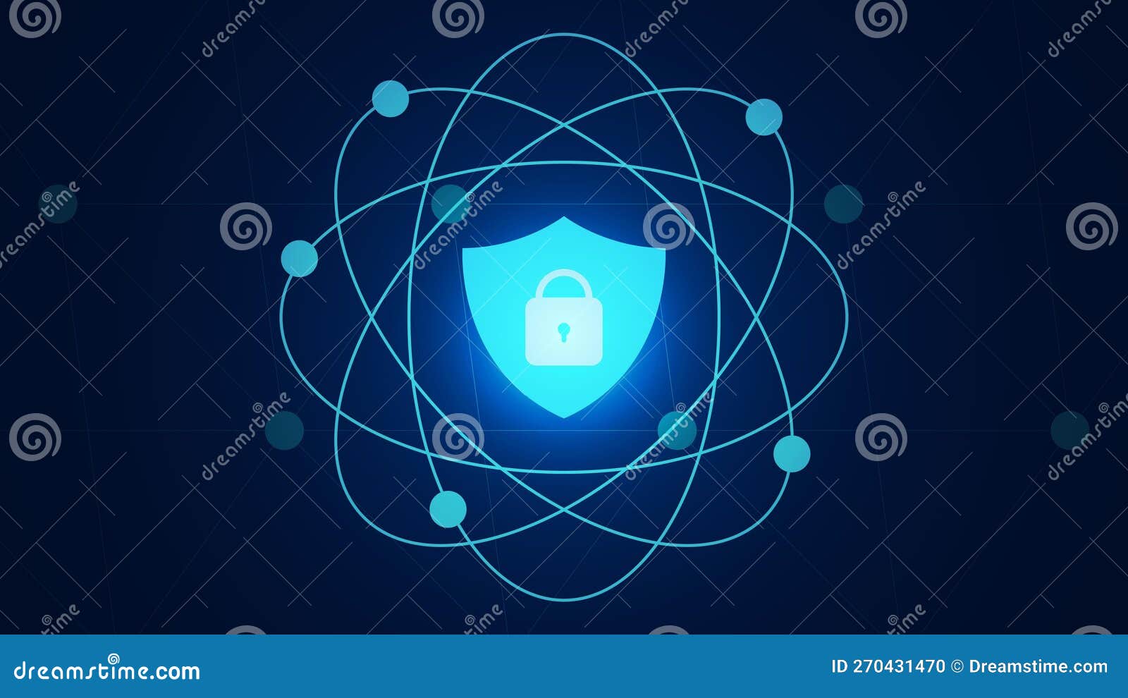 Internet Security, Cyber Technology, Network Protection Background ...