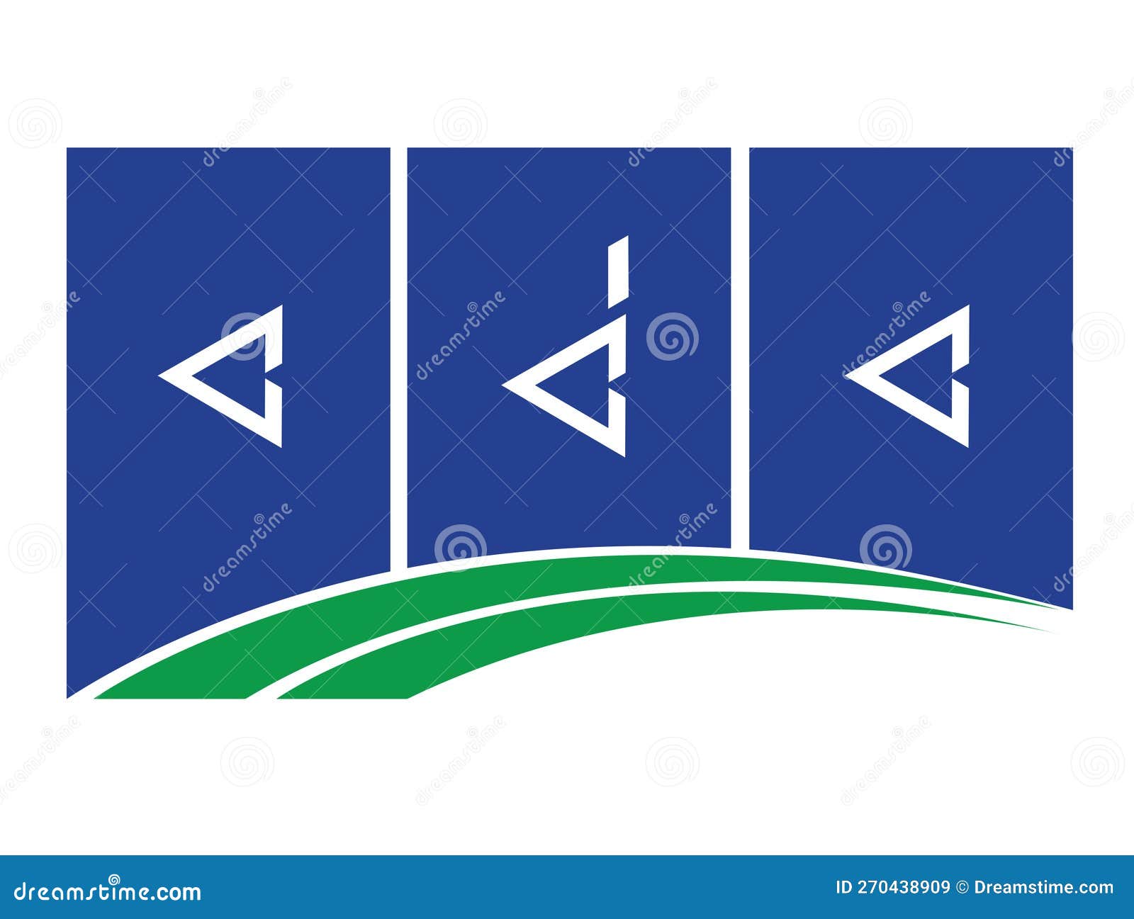 ADA Letter Logo Creative Design with Vector Graphic Stock Vector ...