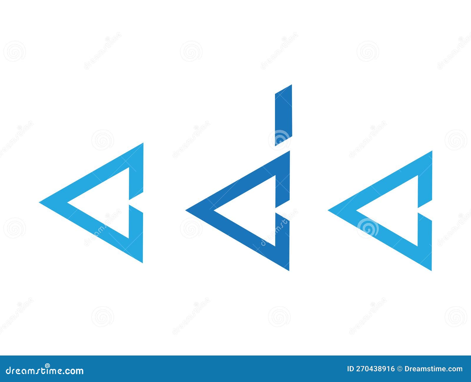 ADA Letter Logo Creative Design with Vector Graphic Stock Vector ...