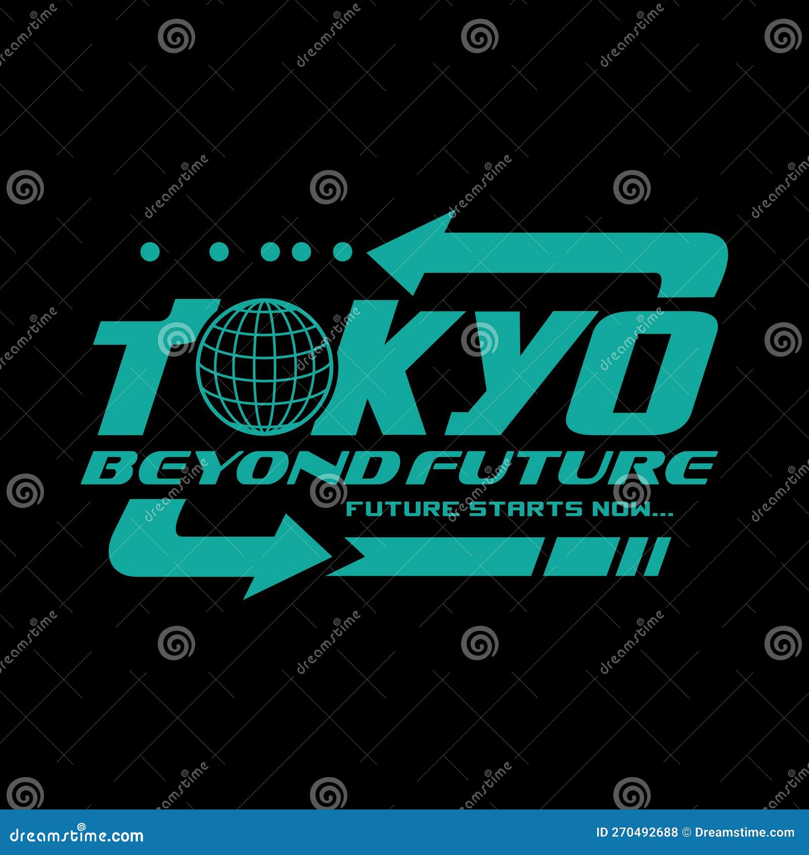 Neo Tokyo Futuristic Vector Banner In Sci-fi Style With Cyberpunk ...