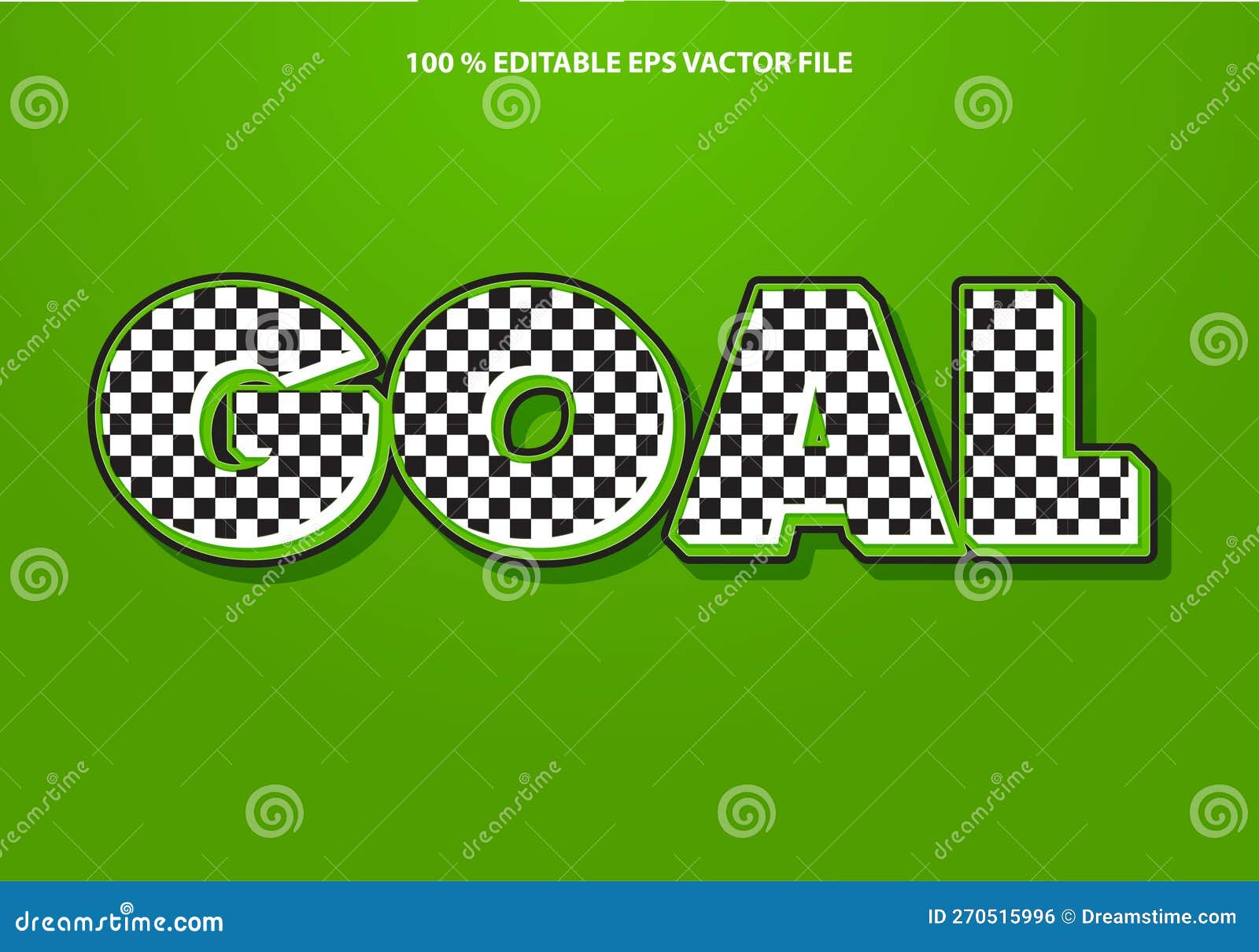 Editable Text Effect - Goal of the Week 3d Template Style Premium Vecto ...