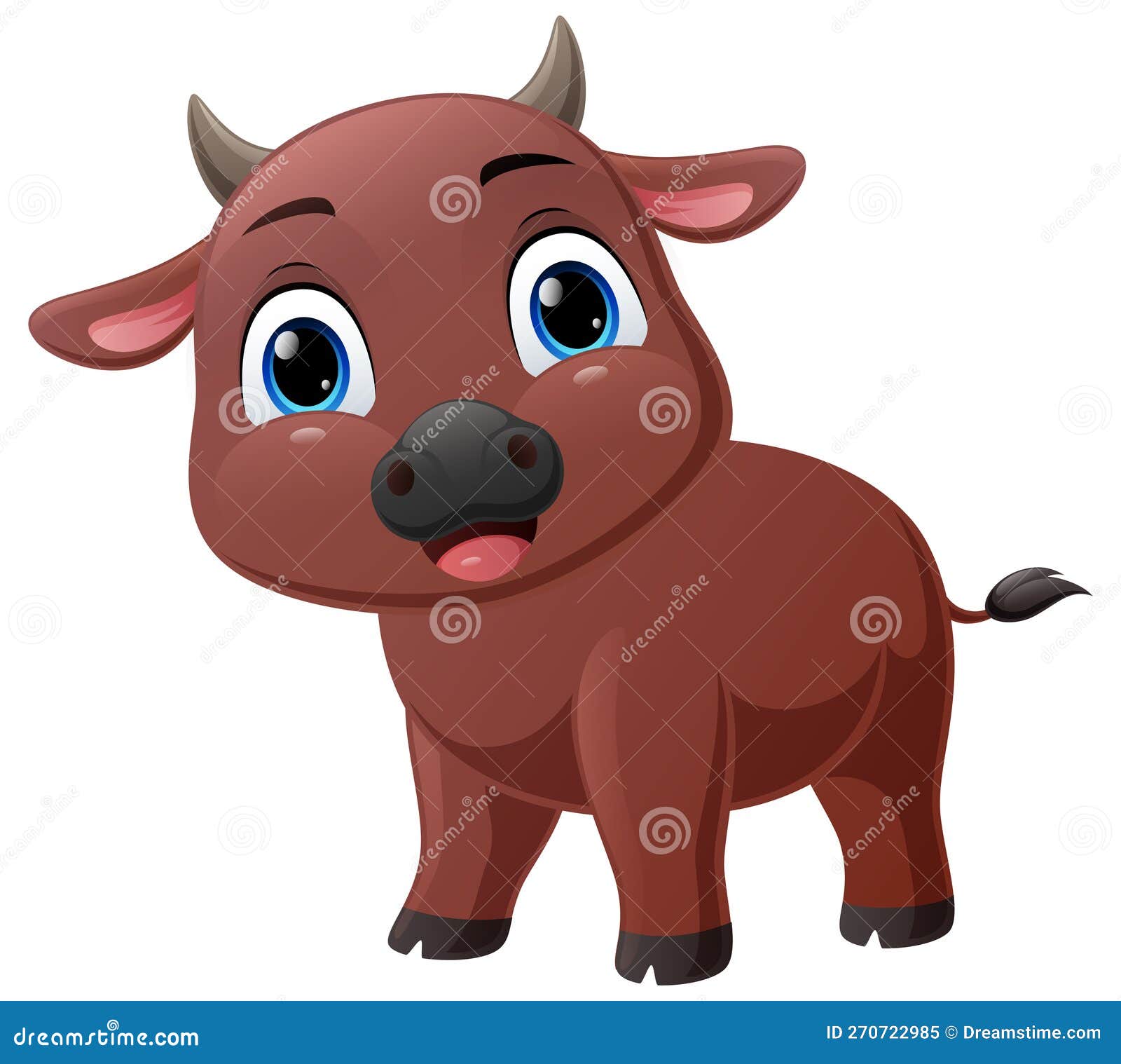 Enraged Little Boy Shouting At Domestic Animal Cartoon Vector ...