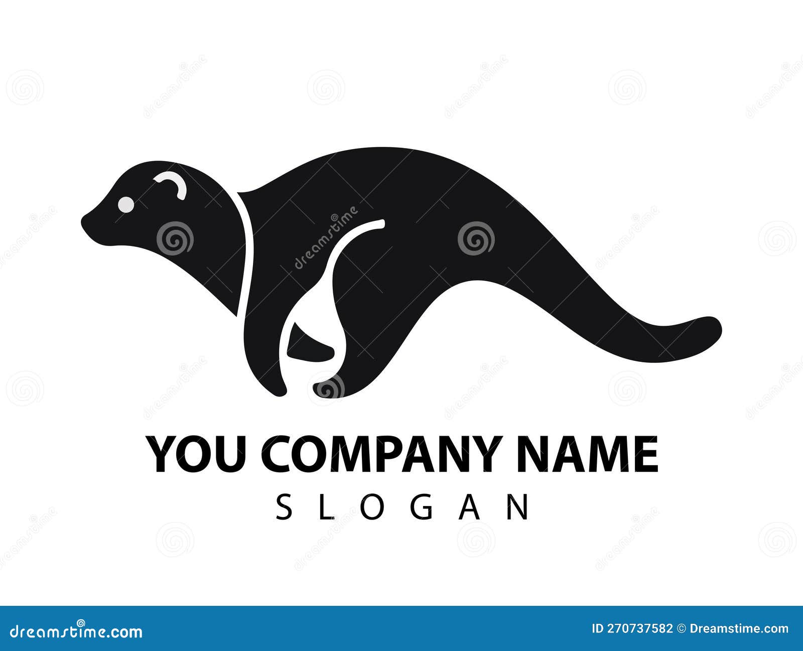Mongoose Animal Standing On A White Background Cartoon Vector ...