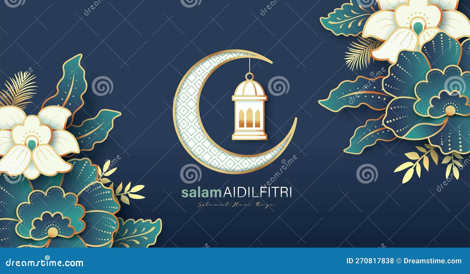 Salam Aidilfitri stock vector. Illustration of raya - 270817838