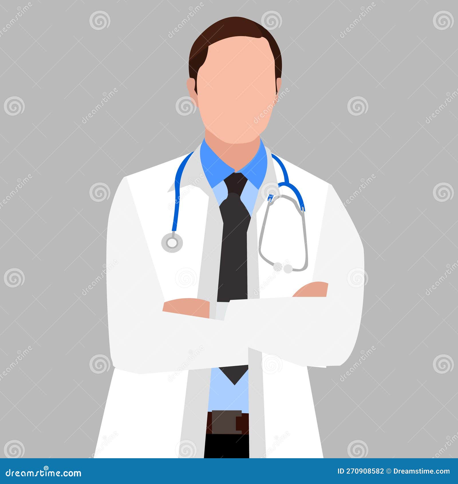 Handsome Male Doctor Like Action Vector Stock Vector - Illustration of ...