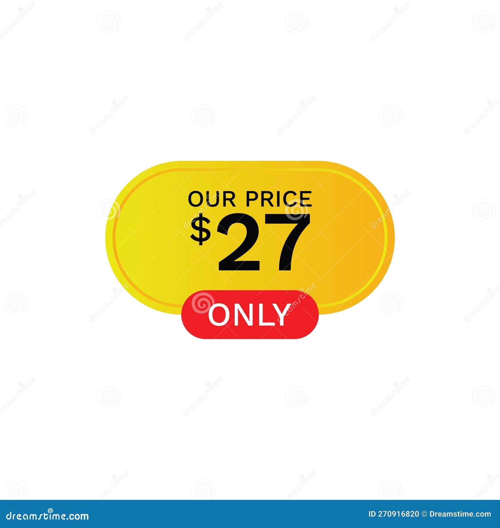 Our Price 27$ Dollar only, Label, Price Tag, Price Label, Discount ...