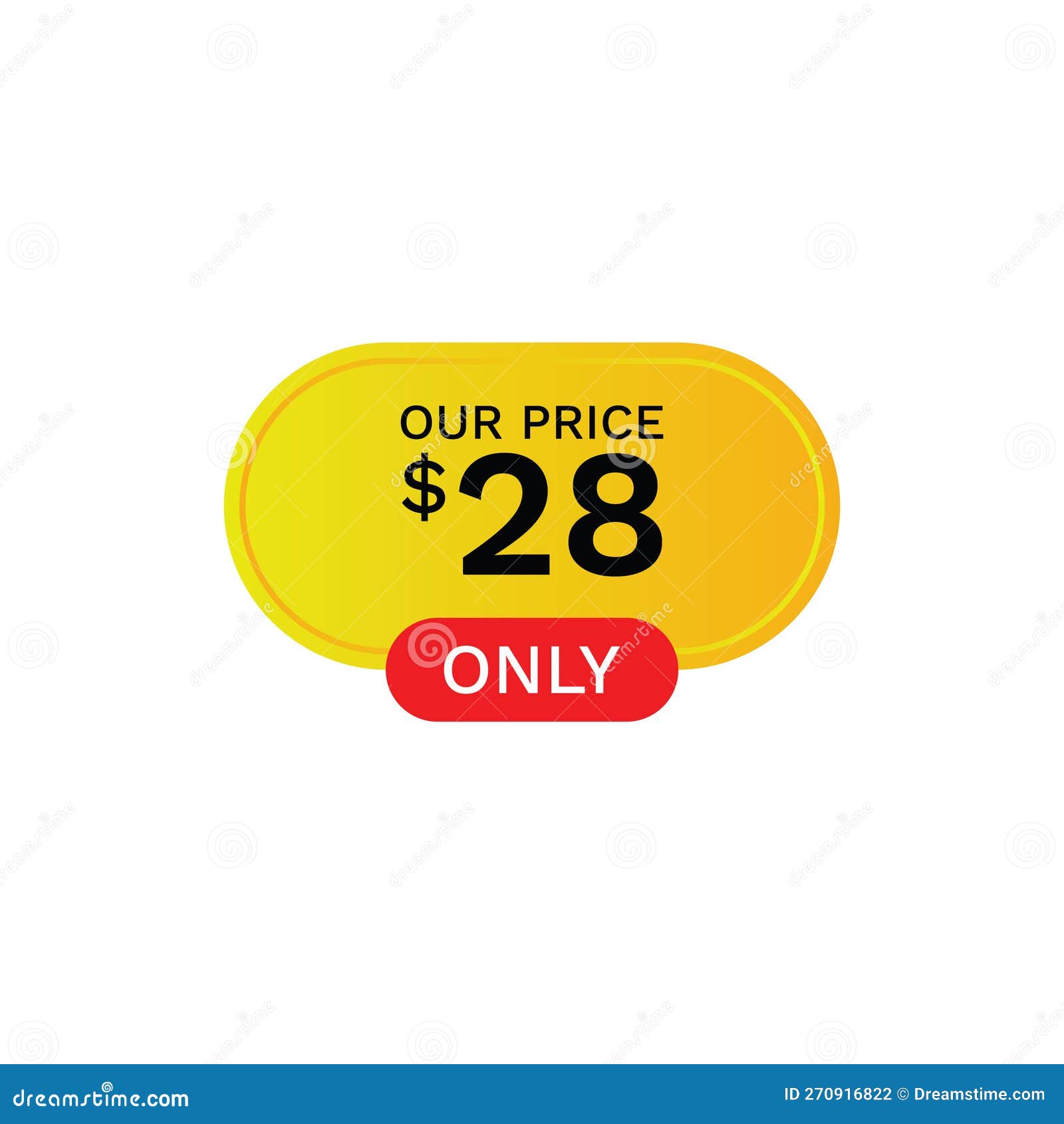 Our Price 28$ Dollar only, Label, Price Tag, Price Label, Discount ...