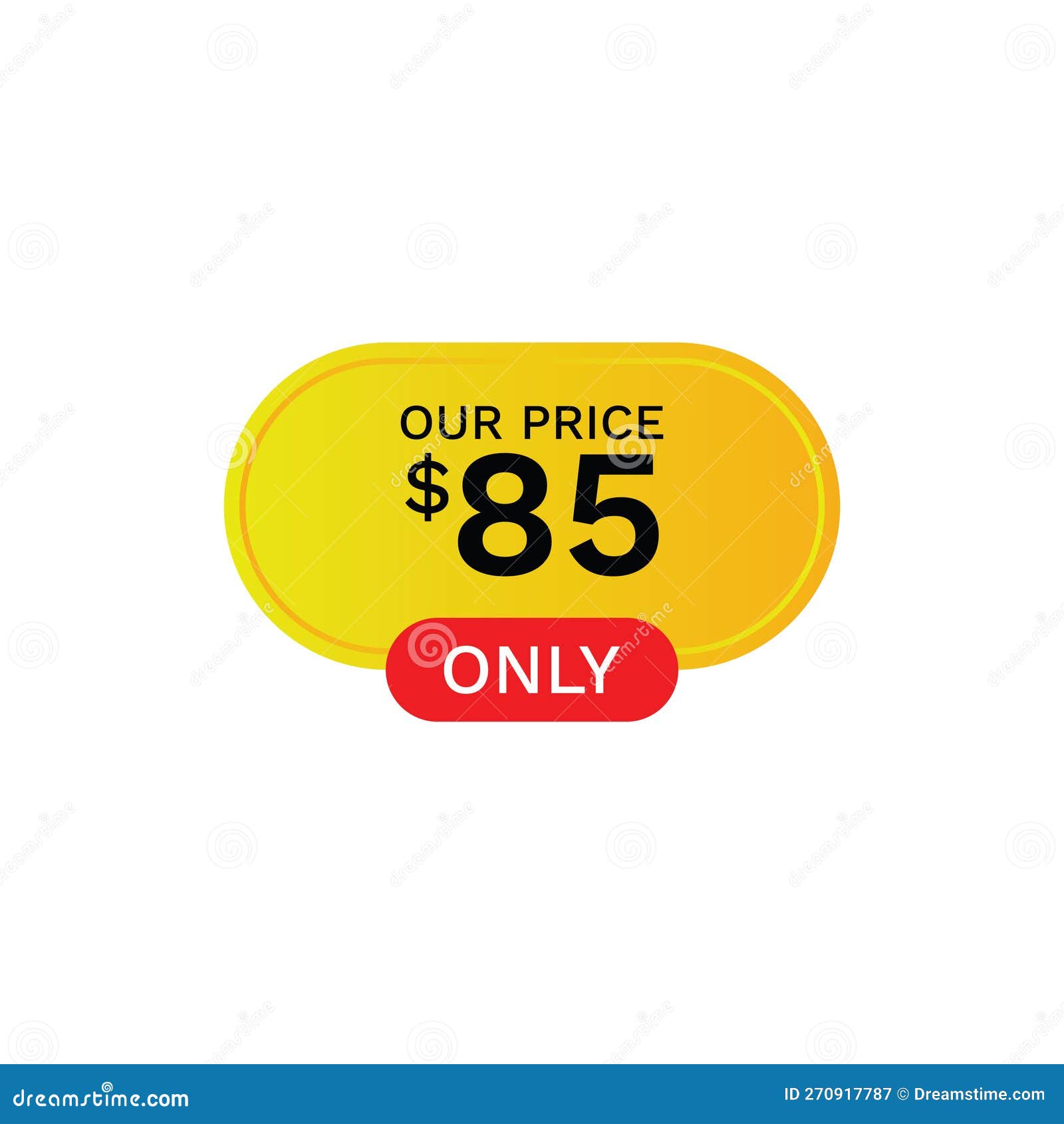Our Price 85$ Dollar only, Label, Price Tag, Price Label, Discount ...
