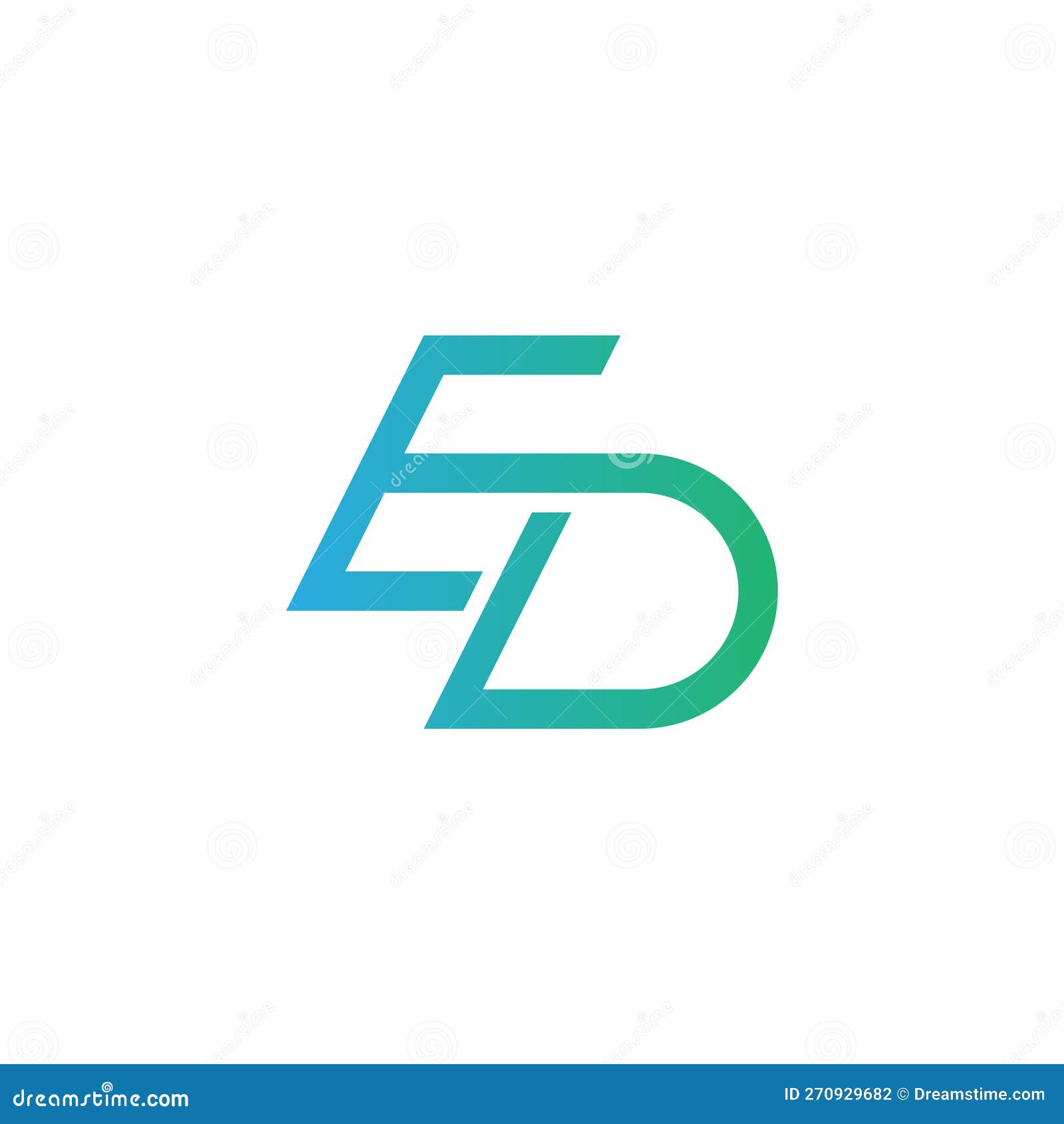 ED Logo, ED Monogram, Initial ED Logo, Letter ED Logo, Letter ED Icon ...