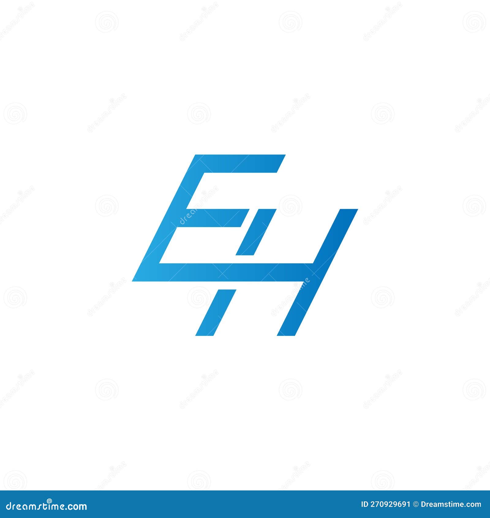 EH Logo, EH Monogram, Initial EH Logo, Letter EH Logo, Letter EH Icon ...