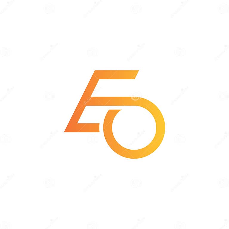 EO Logo, EO Monogram, Initial EO Logo, Letter EO Logo, Letter EO Icon ...