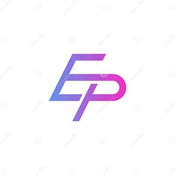 EP Logo, EP Monogram, Initial EP Logo, Letter EP Logo, Letter EP Icon ...