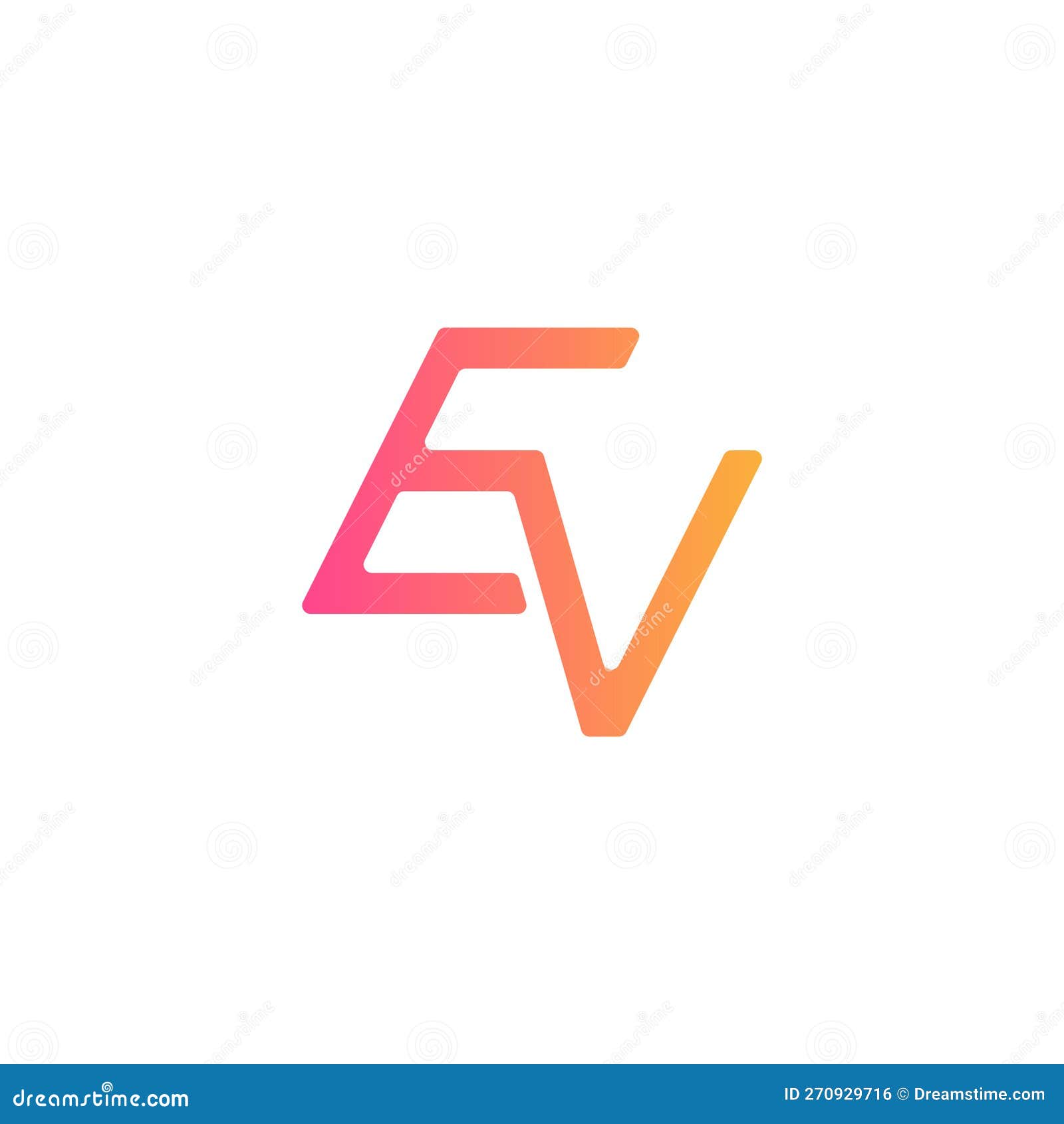 EV Logo, EV Monogram, Initial EV Logo, Letter EV Logo, Letter EV Icon ...