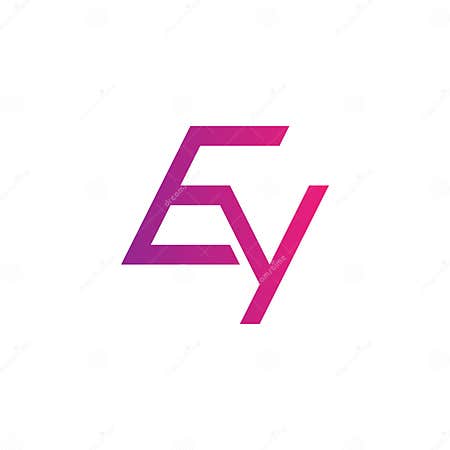 EY Logo, EY Monogram, Initial EY Logo, Letter EY Logo, Letter EY Icon ...