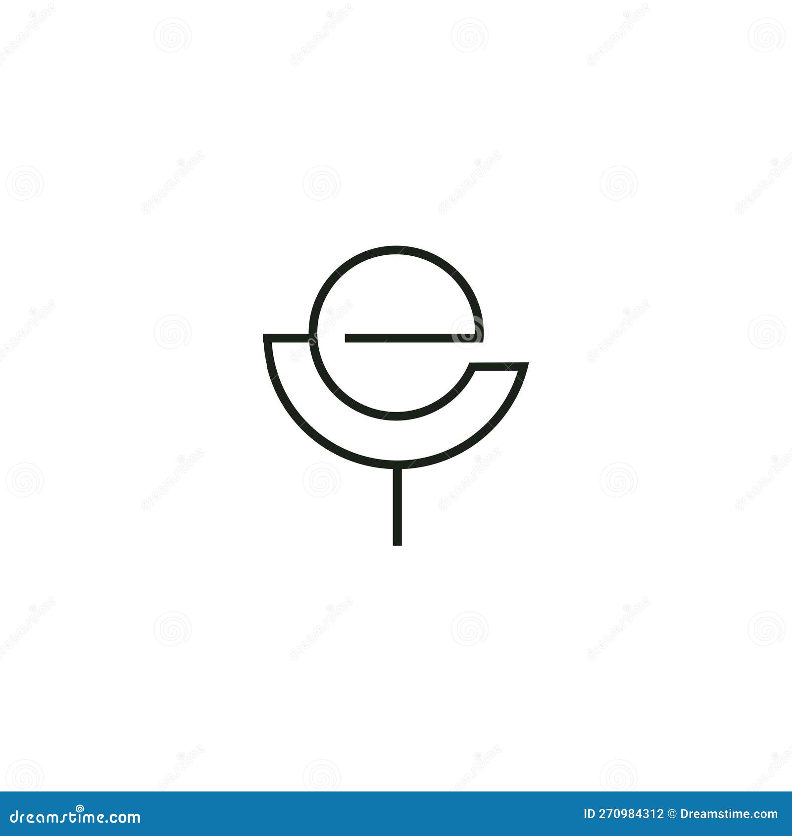 Alphabet Initials Logo YE, EY, Y and E Stock Vector - Illustration of ...