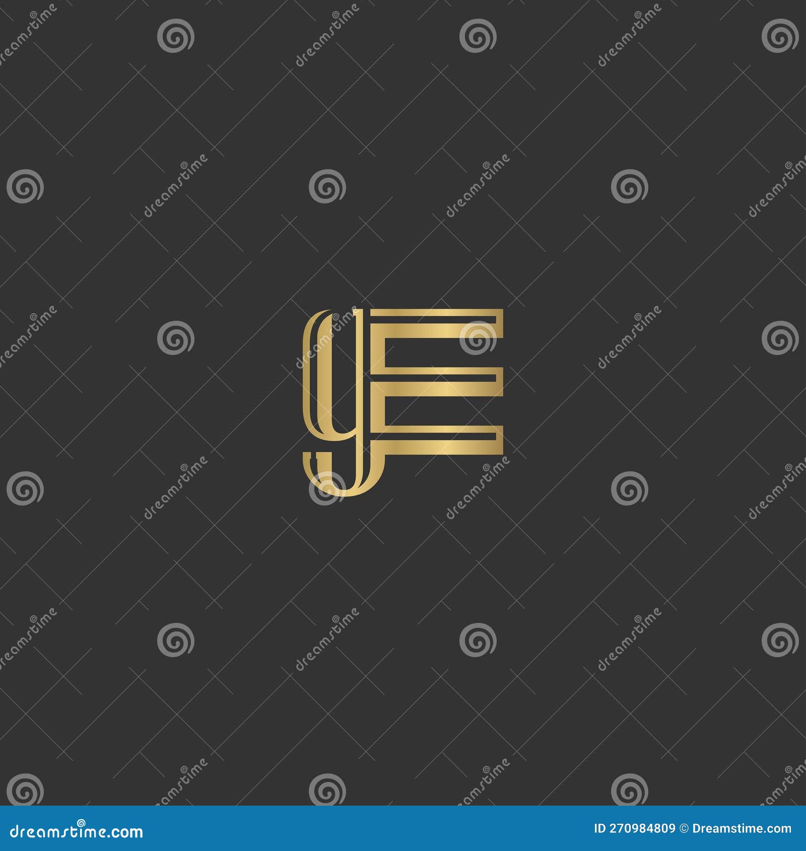 Alphabet Initials Logo YE, EY, Y and E Stock Vector - Illustration of ...