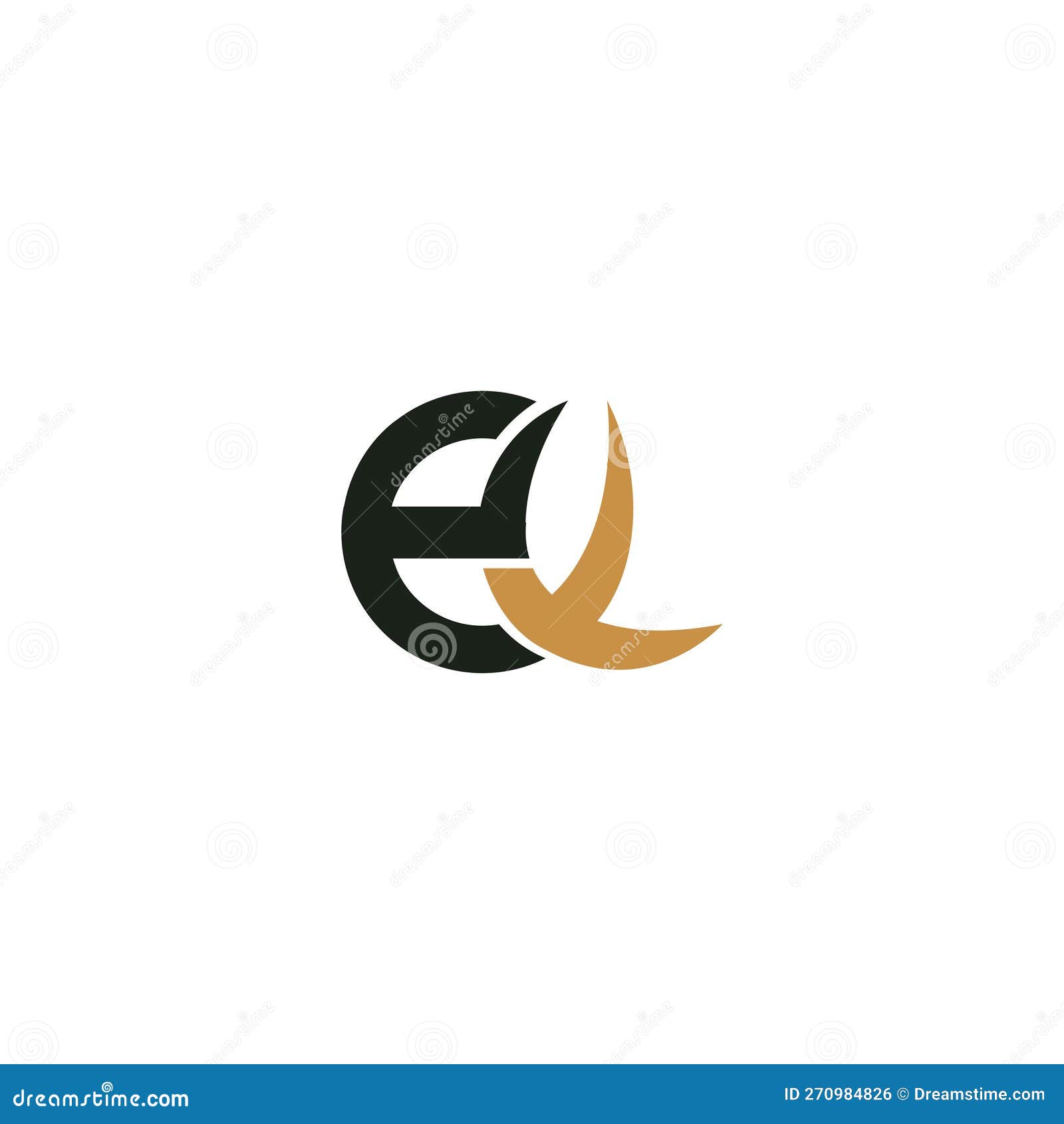 Alphabet Initials Logo YE, EY, Y and E Stock Vector - Illustration of ...