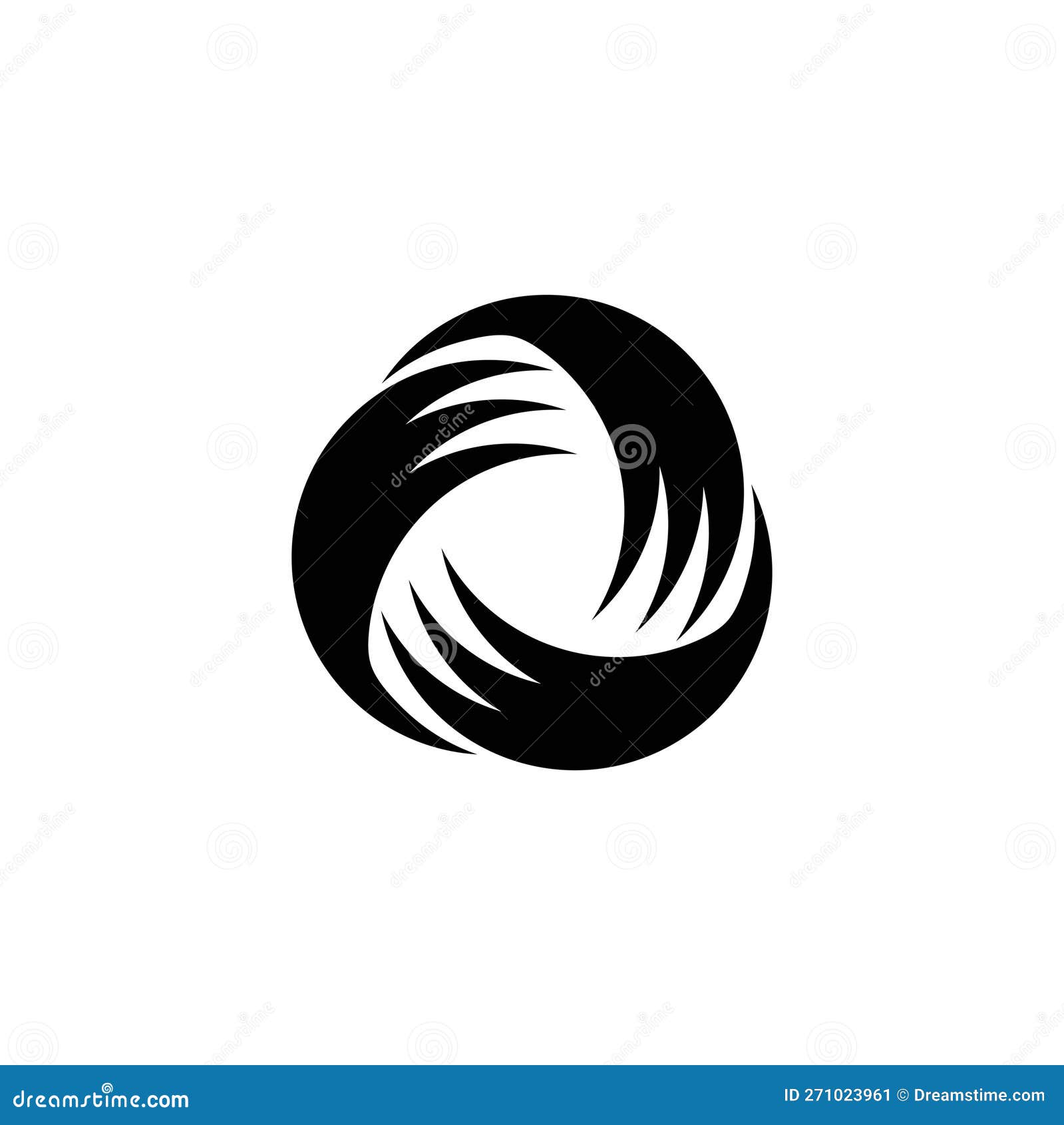 Circle Vector Logo Template Design Stock Vector - Illustration of brand ...