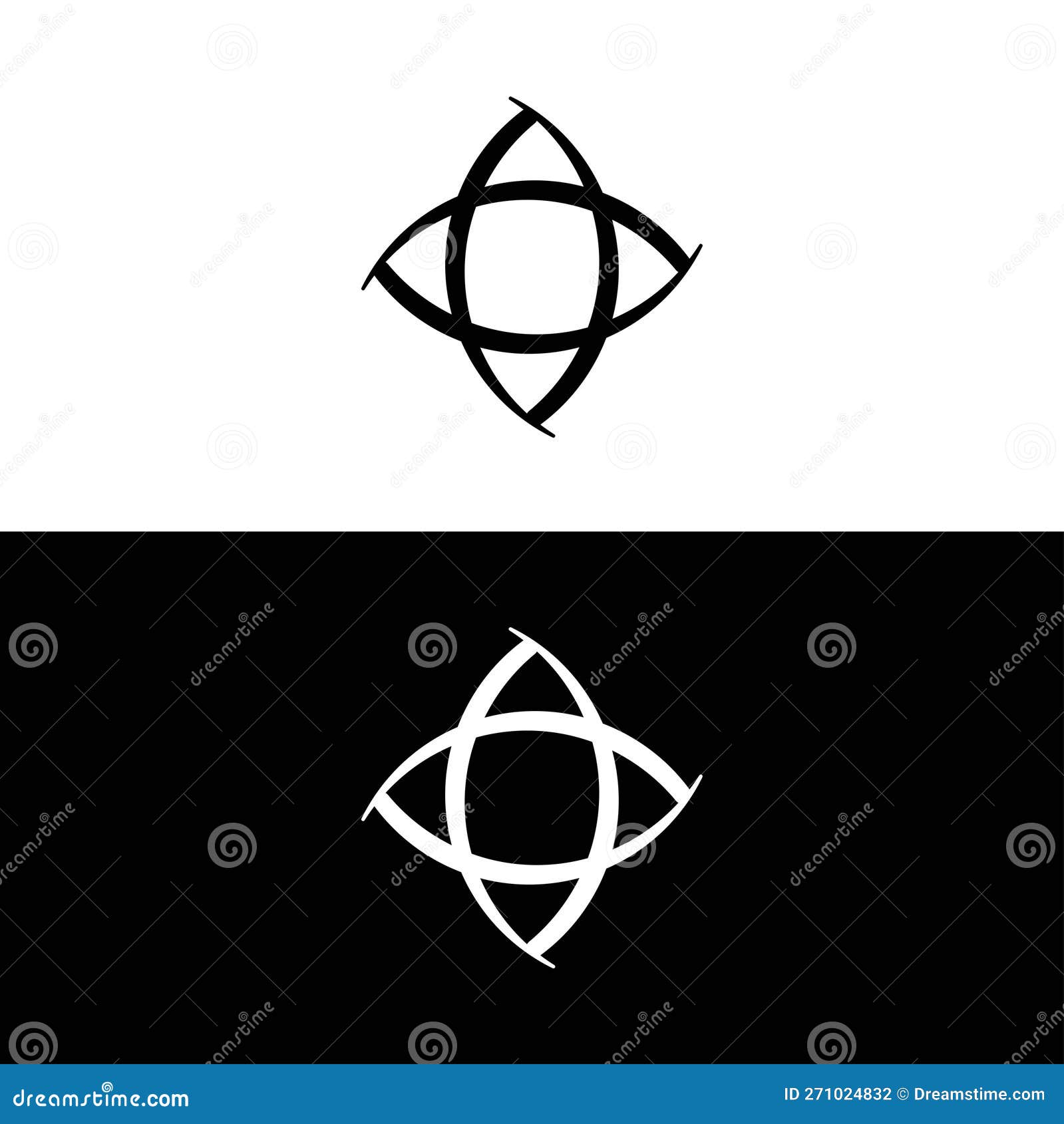 Circle Vector Logo Template Design Stock Vector - Illustration of ...