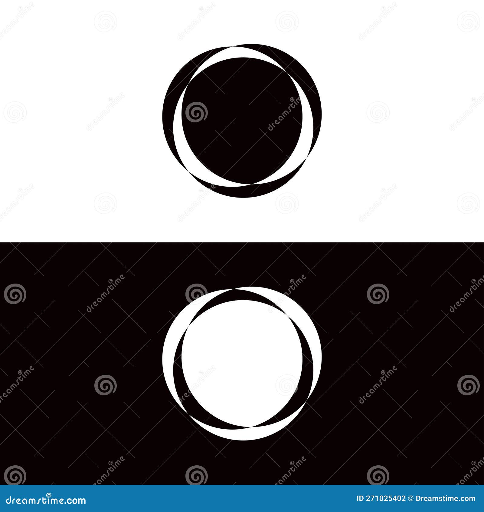 Circle Vector Logo Template Design Stock Vector - Illustration of print ...