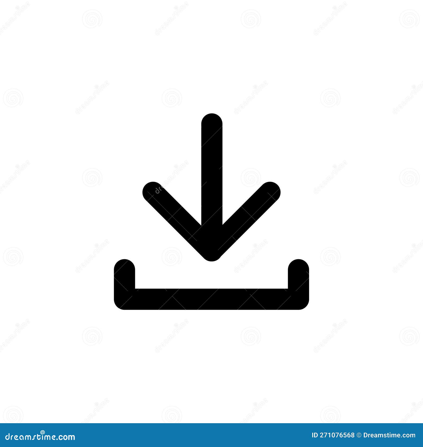 Download Icon, Install Symbol. Modern, Simple Flat Vector Illustration ...