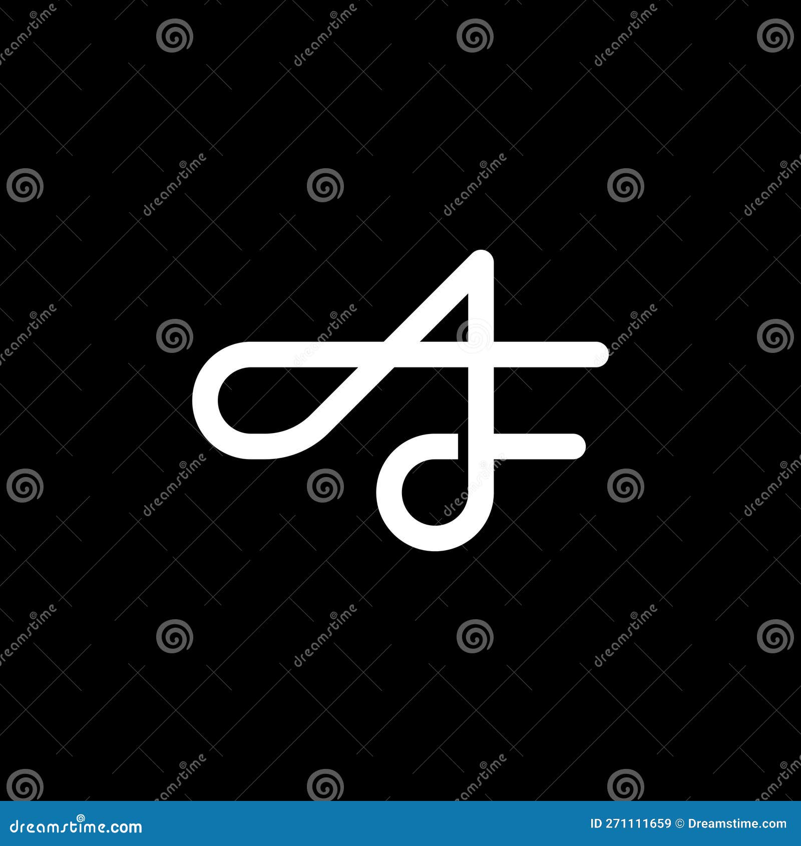 Letter AF Logo, AF Monogram, Initial AF Logo, AF Logo, Letter AF Icon ...