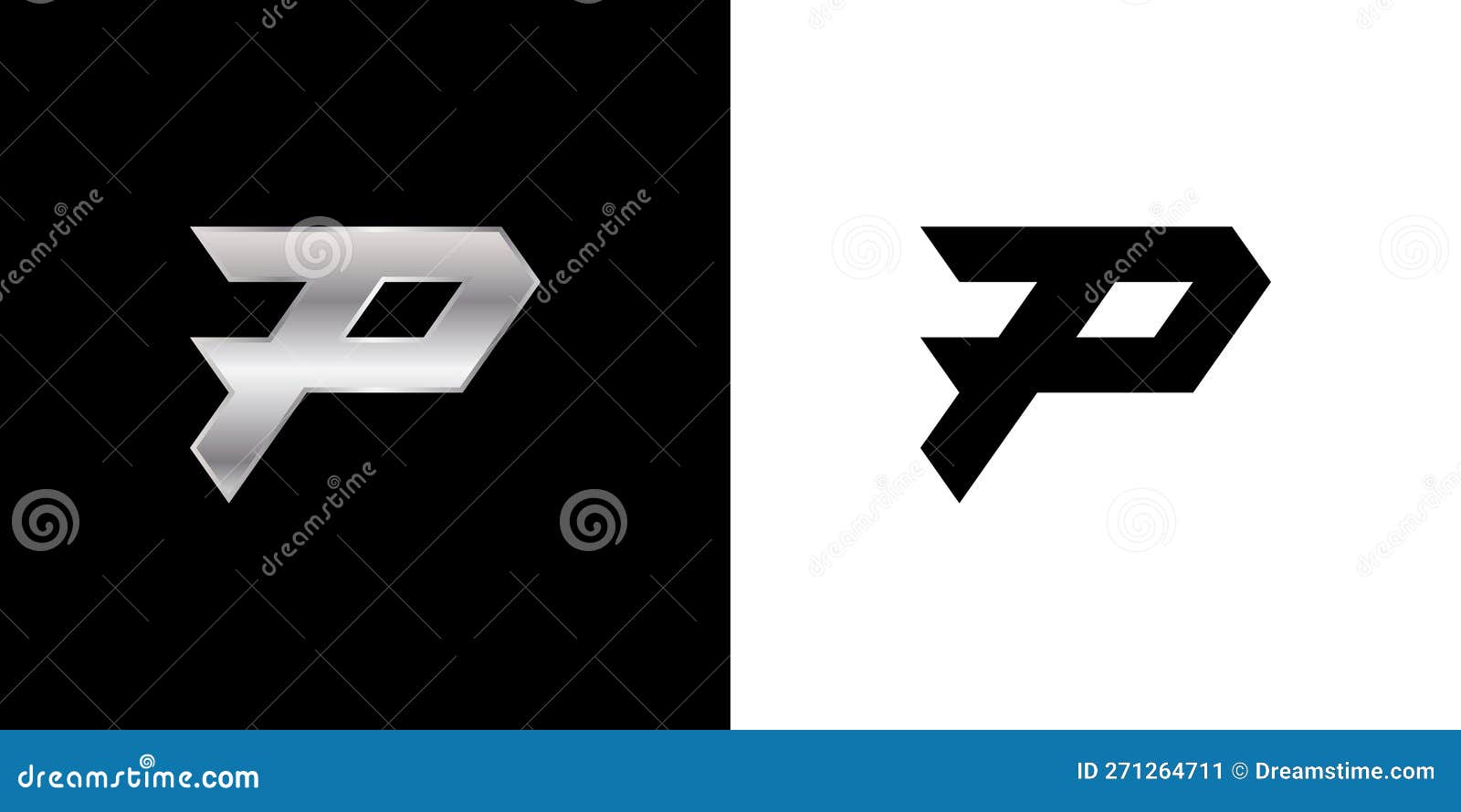 Letter P Logo, P Monogram, Initial P Logo, P Logo, Letter P Icon Stock ...