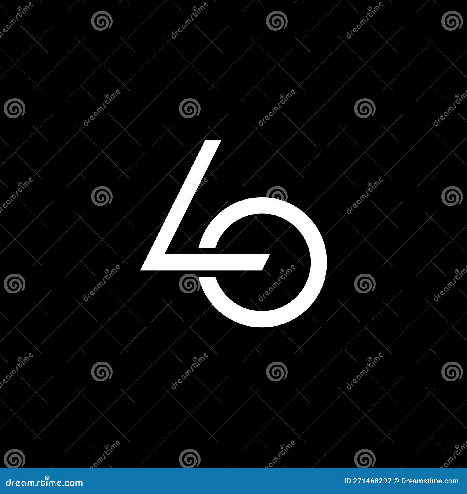 LO Logo, LO Monogram, Initial LO Logo, Letter LO Logo, Letter LO Icon ...