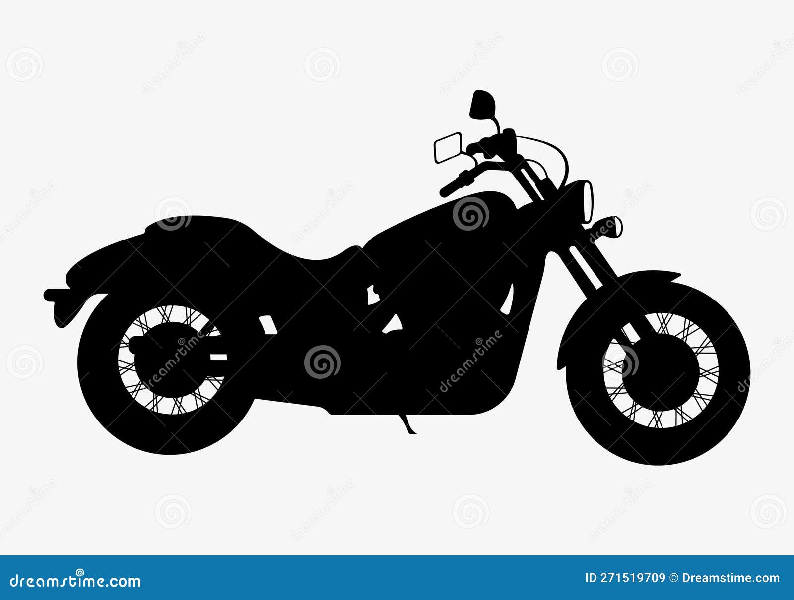 Red Cruiser Motorcycle Vector Logo | CartoonDealer.com #274816648