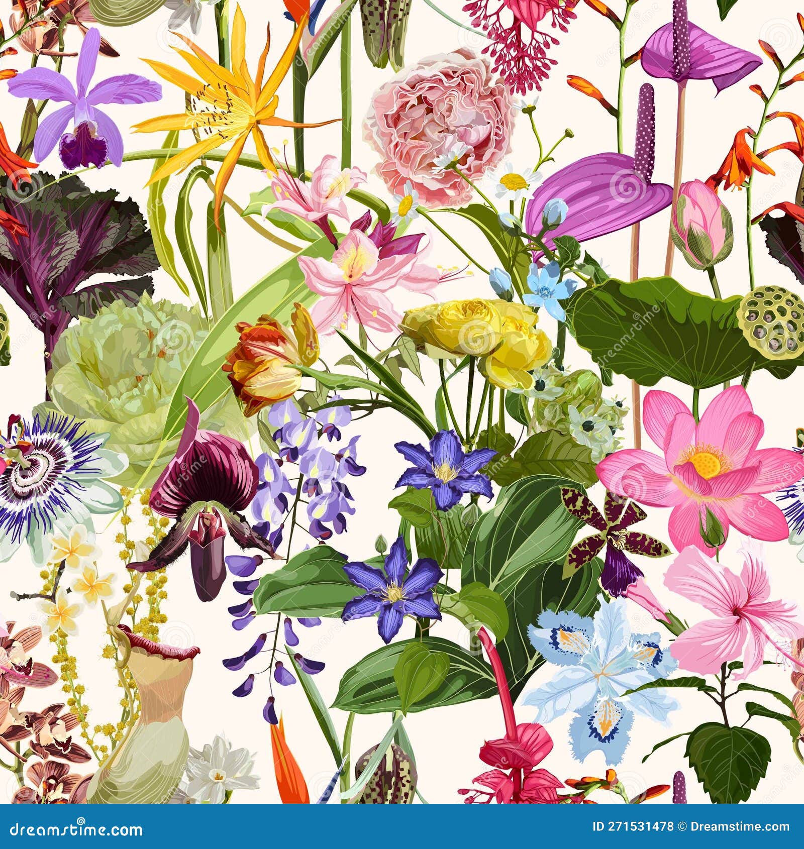 Colored Decorative Standing Portrait Of Berger Blanc Suisse Vector ...