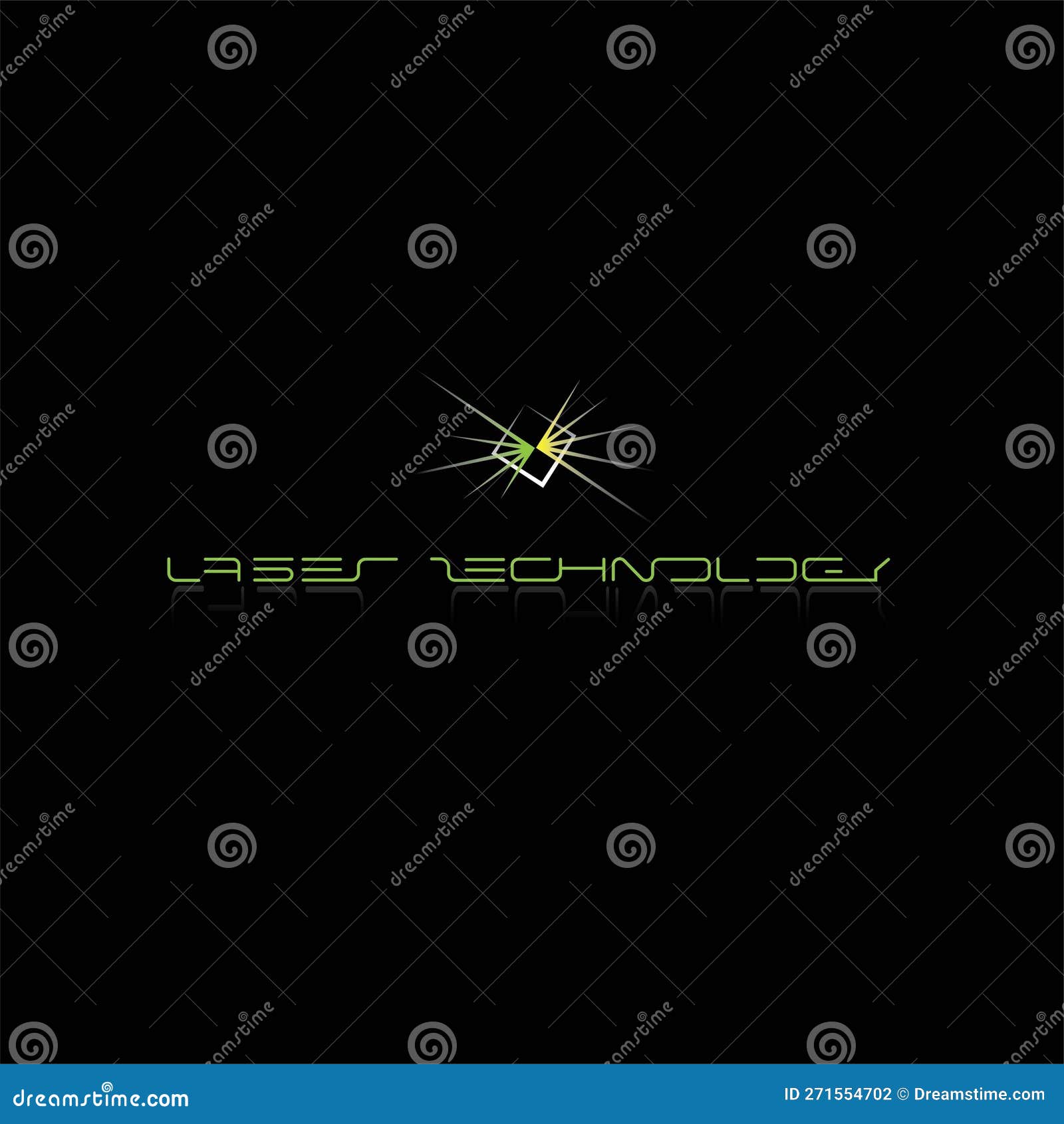Optics and Laser Technology Stock Vector - Illustration of dark ...