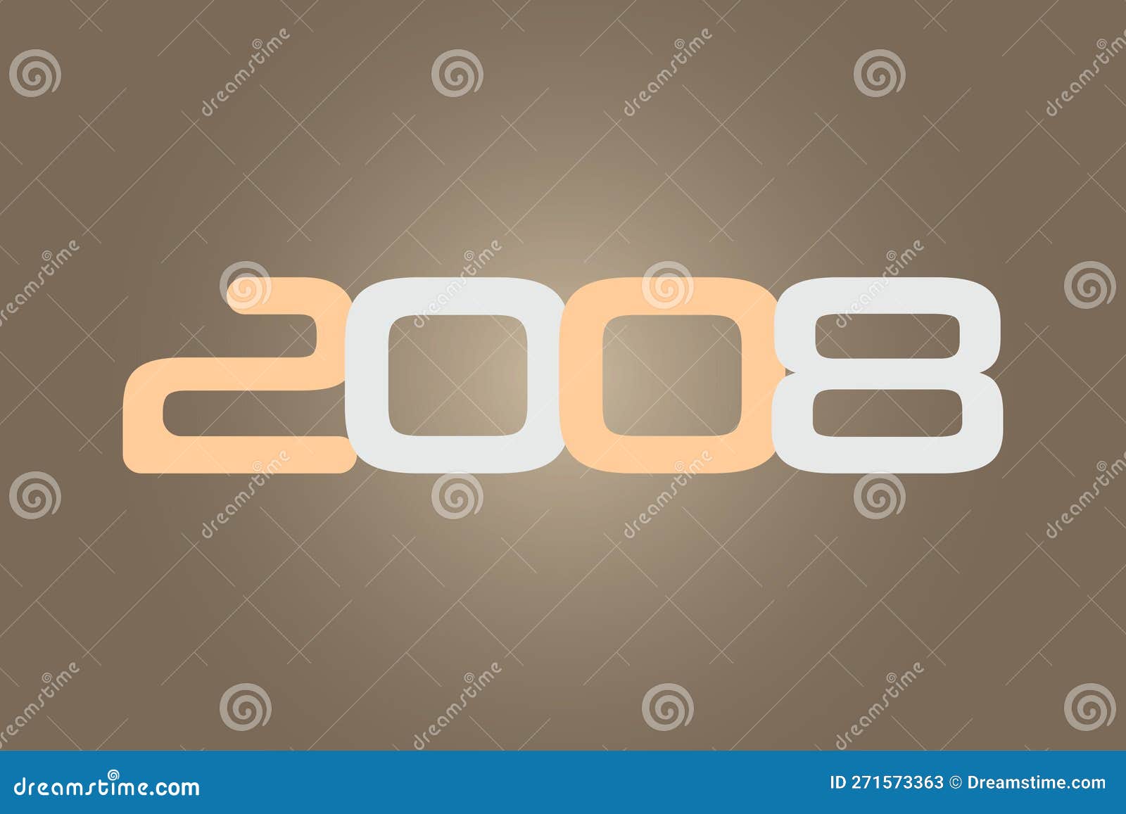 2008 Historical Calendar Year Logo Template Design. Stock Vector ...