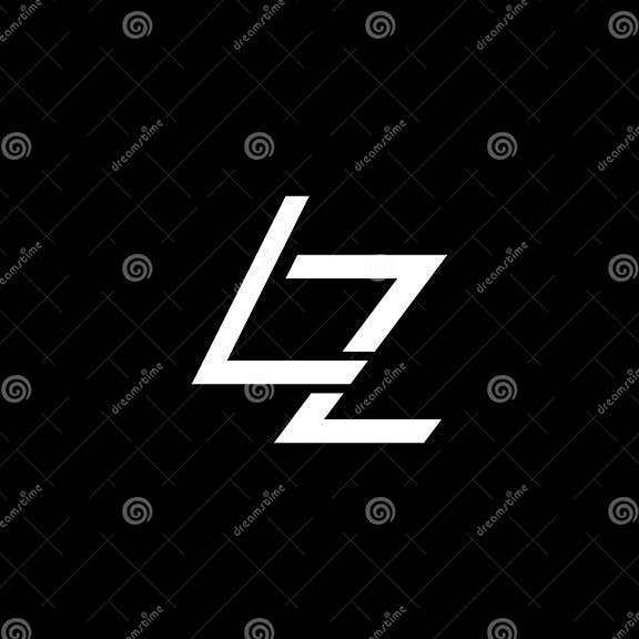 LZ Logo, LZ Monogram, Initial LZ Logo, Letter LZ Logo, Letter LZ Icon ...