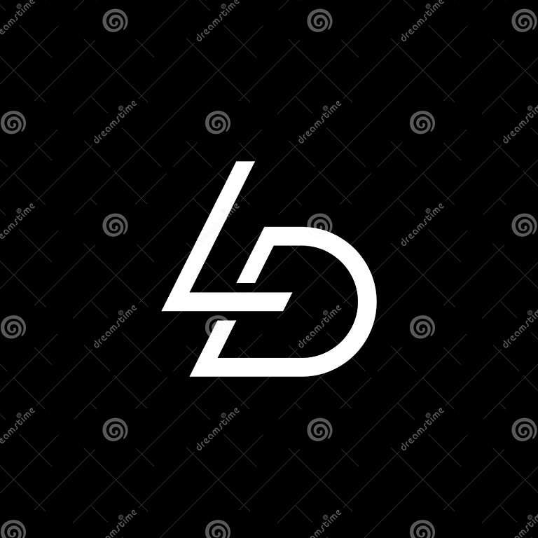 LD Logo, LD Monogram, Initial LD Logo, Letter LD Logo, Letter LD Icon ...
