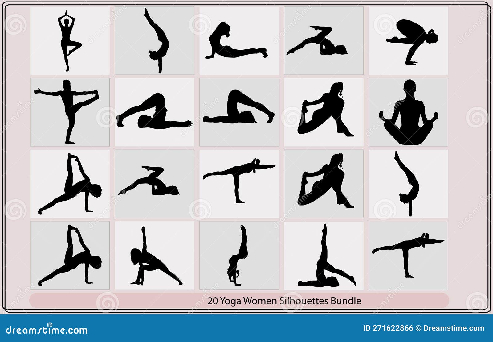 Woman Practicing Yoga,Shapes of Woman Doing Yoga Fitness Workout,Slim ...
