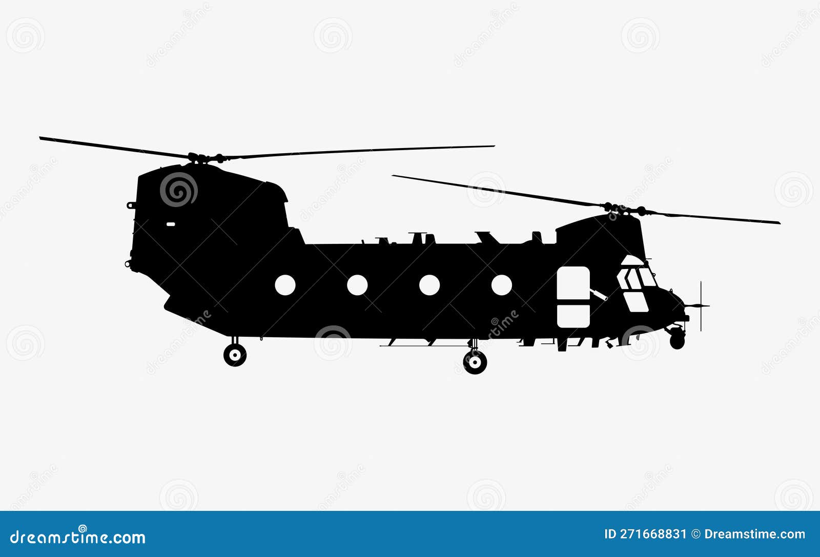 Silhouette Of Army Helicopters Patrolling The Area Royalty-Free Stock ...