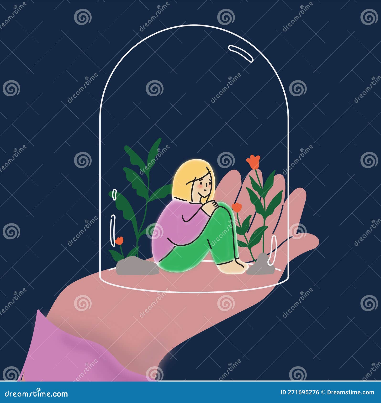 Woman Stuck In Elevator Is Claustrophobic And Panic Attack Due To ...